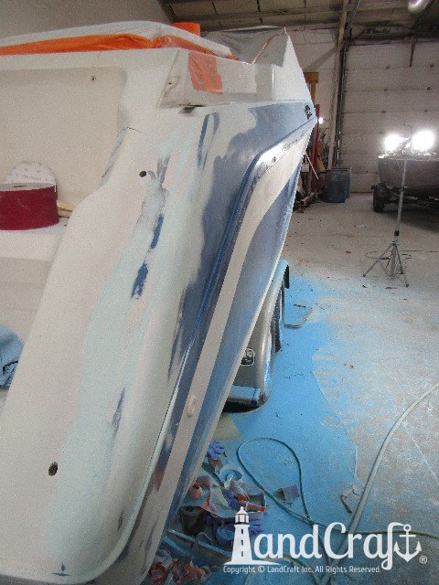 Boat Restoration Photos Before and After – LandCraft Marine