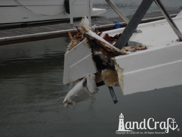 Before and After Pictures of Boat Repairs – LandCraft Marine