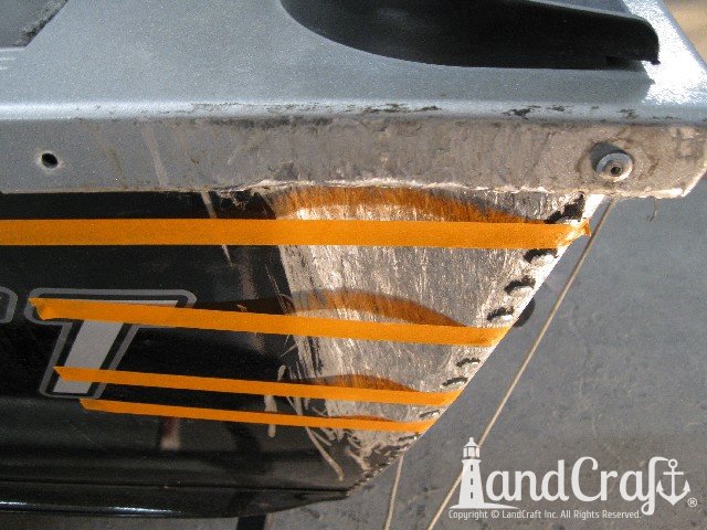 Before and After Pictures of Boat & PWC Repairs – LandCraft Marine