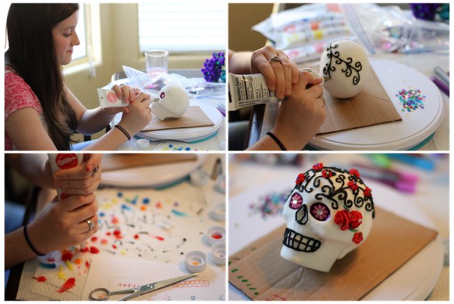 How to make sugar skulls