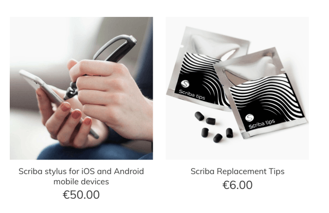 Scriba - The stylus reinvented - Home