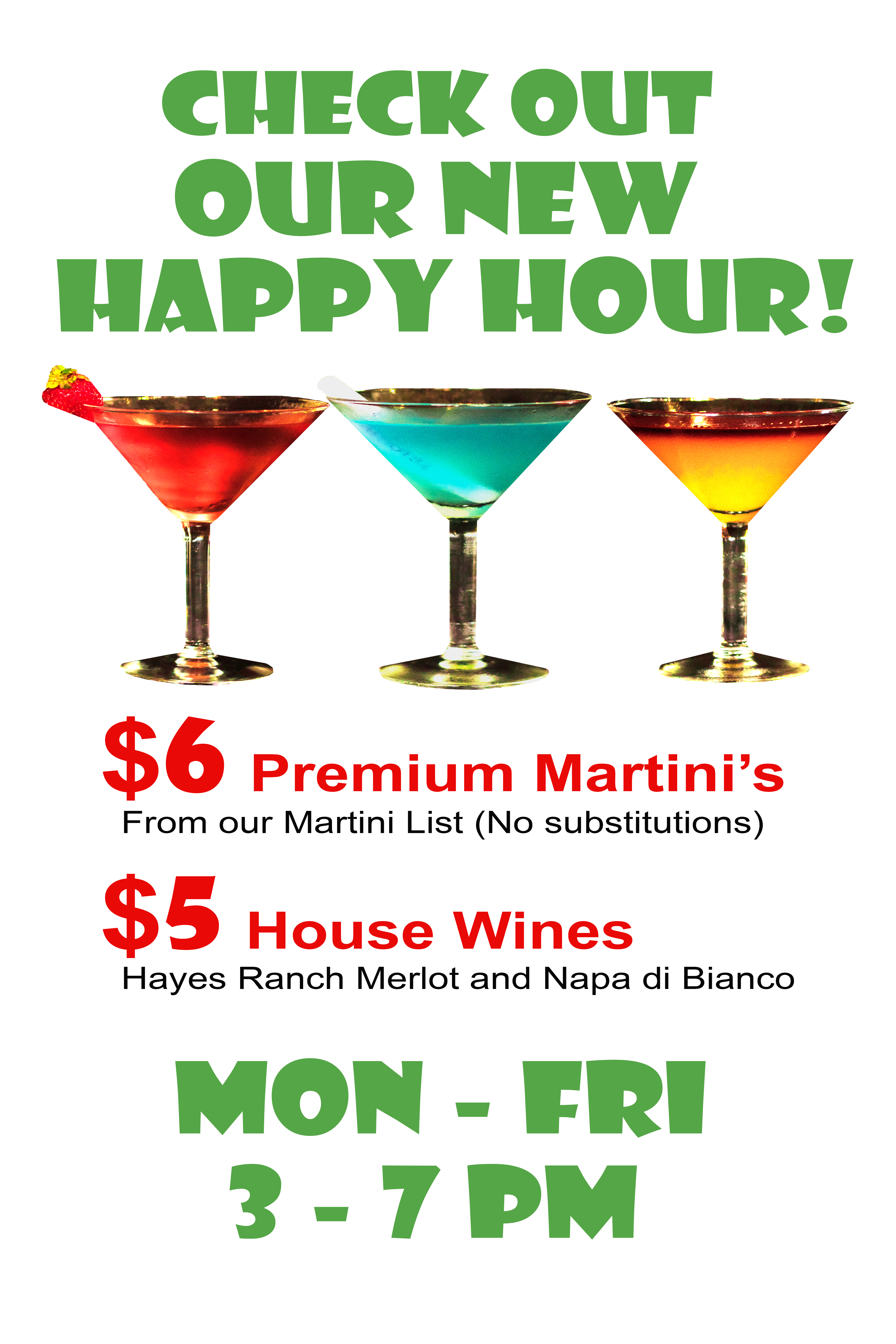 Martini Bay Menu at Sherri Branch blog