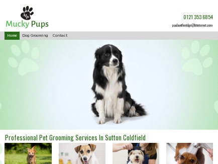 Mucky Pups - Professional pet grooming - Sutton Coldfield.