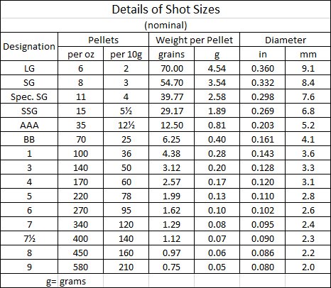 Shooting related information | Brian Duncan (Gunsmith) Ltd