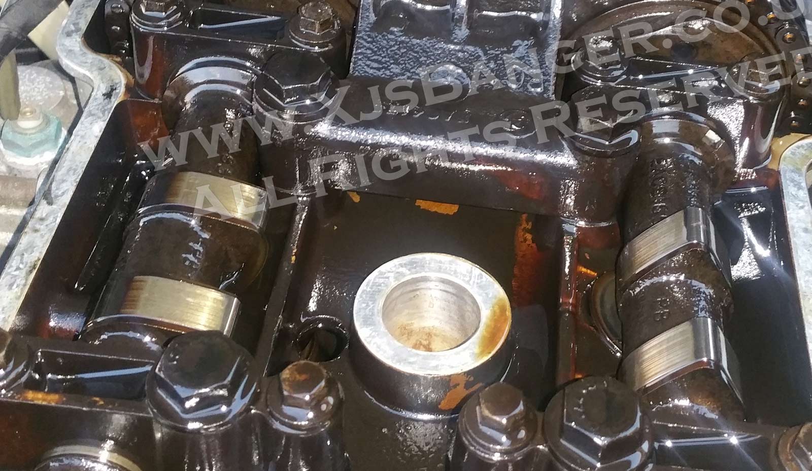 Jaguar AJ6 3.6 Engine start-up after decade in storage