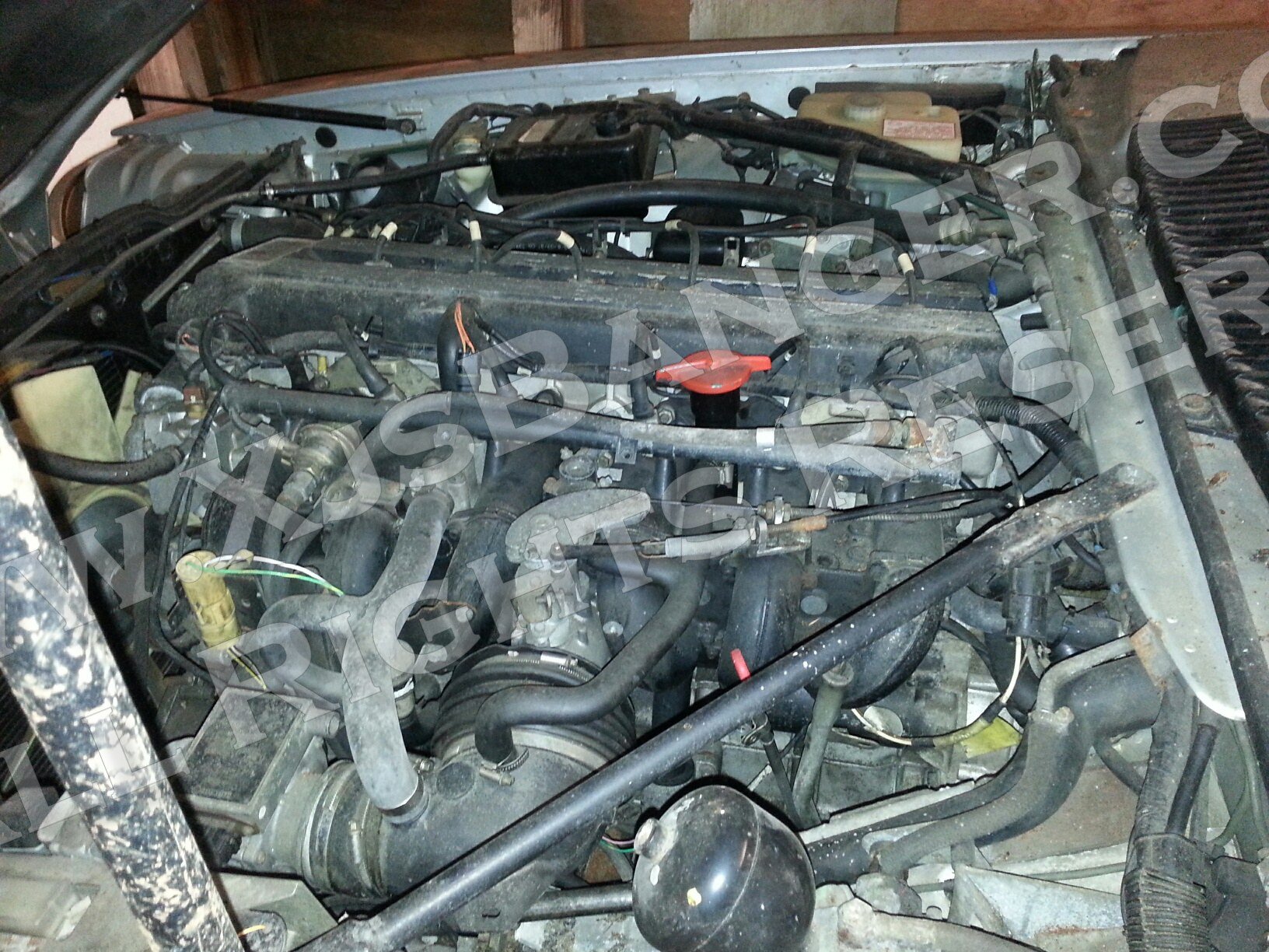 Jaguar AJ6 3.6 Engine start-up after decade in storage