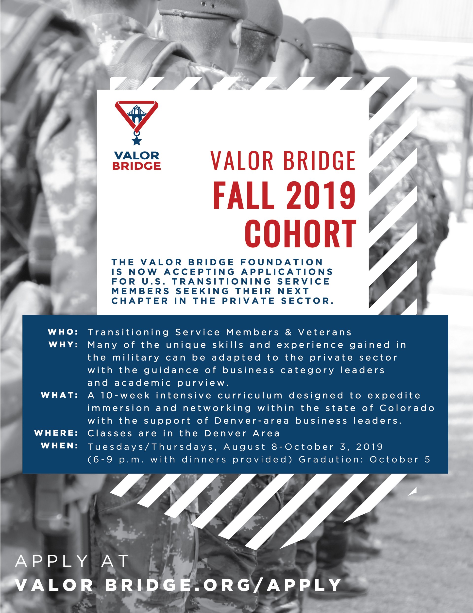 Valor Bridge - Leadership Development Program For Transitioning Veterans