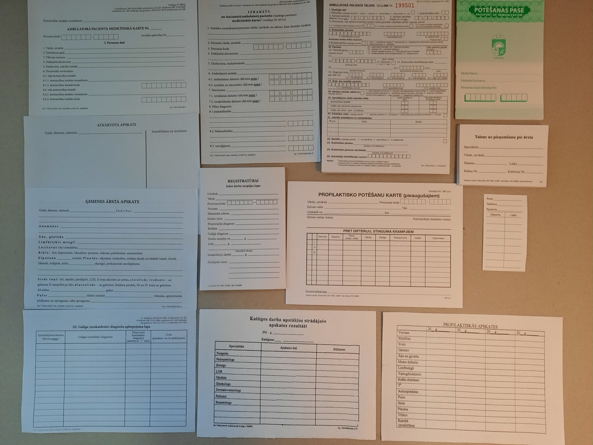 Veidlap﻿as un kancelejas preces | SIA "Veidlapas"