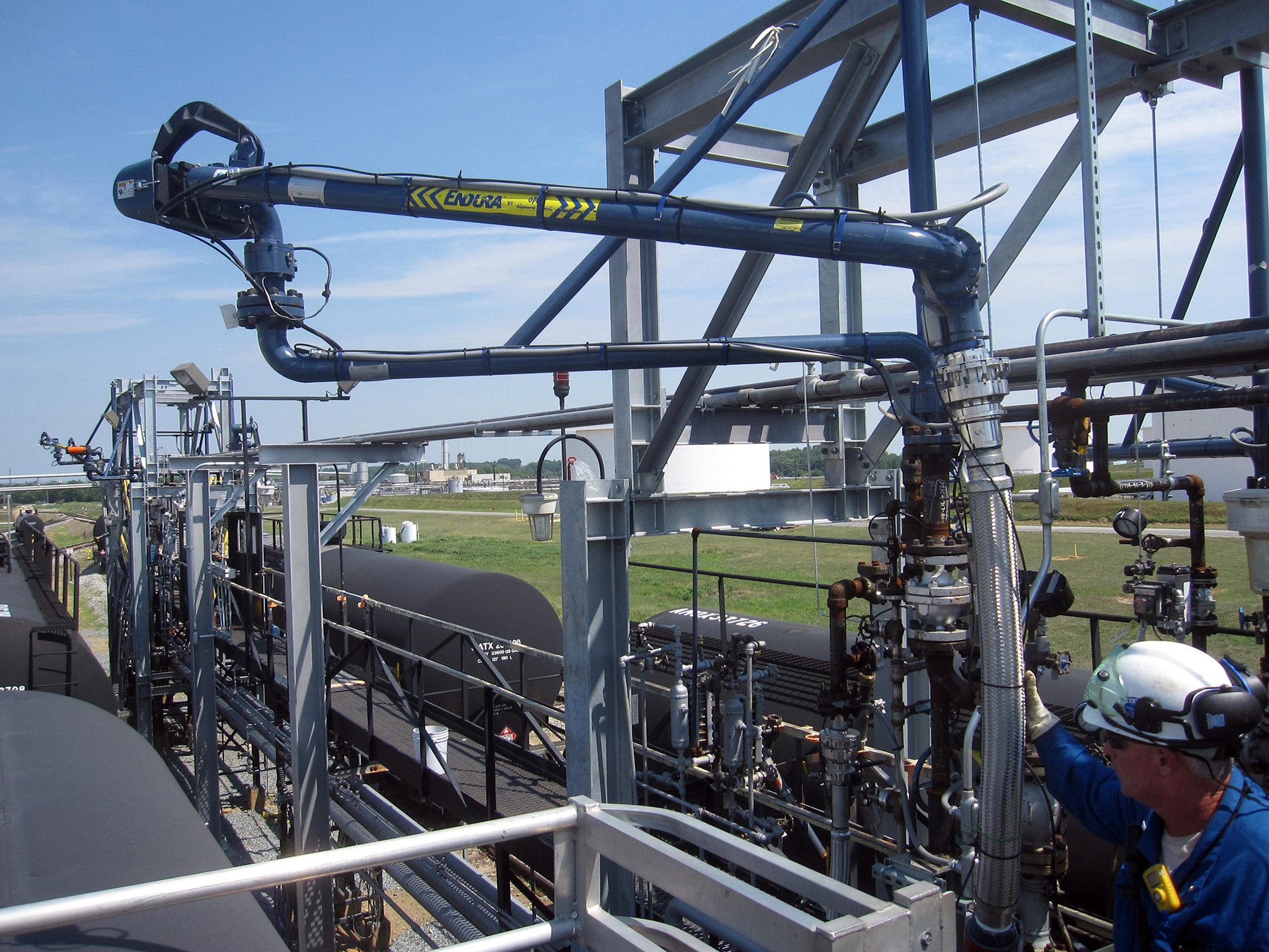 Crossover Ladders & Work Platforms | Houston & Beaumont, TX | Custom ...