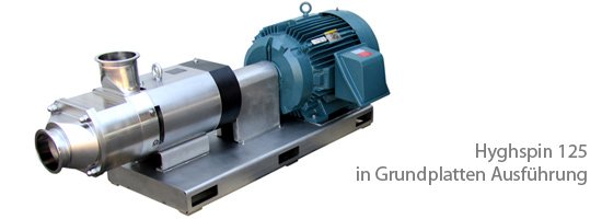 Schraubenspindelpumpen Hyghspin bei KUMMER in Mörbisch