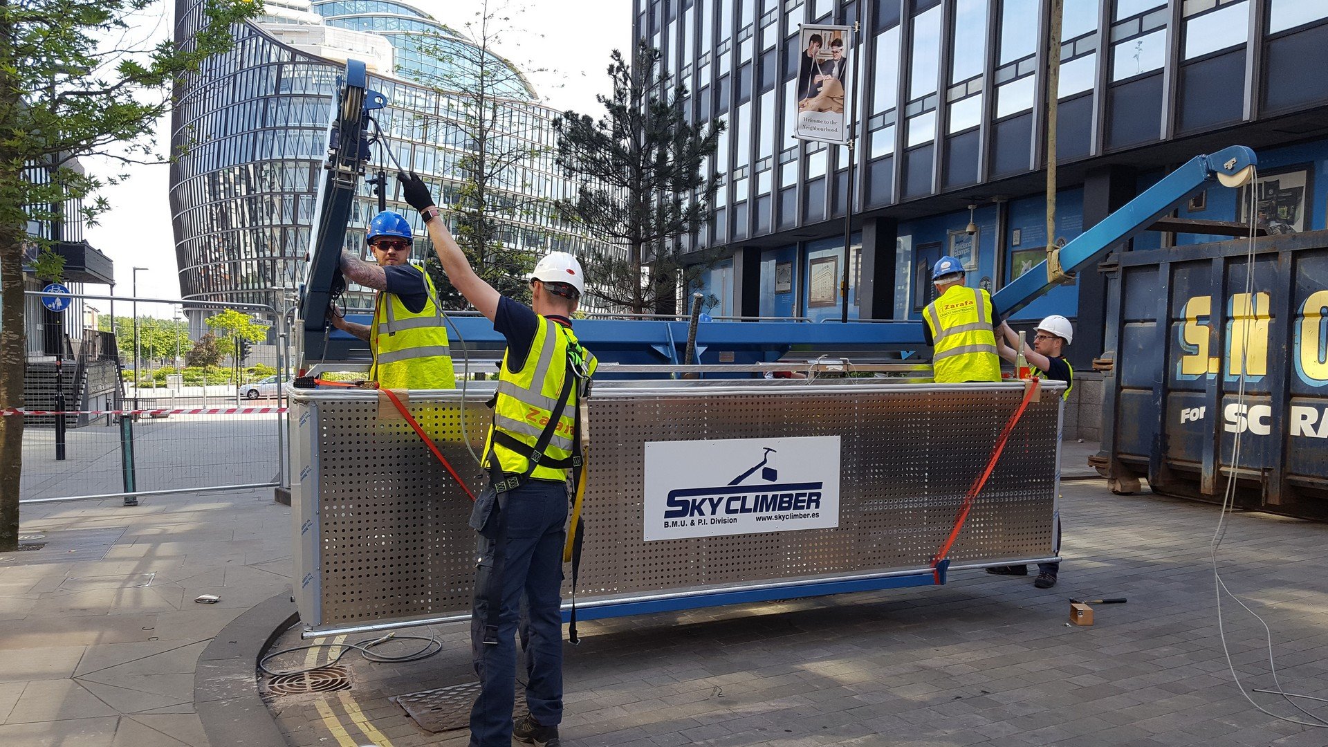 Facade Access Systems and Building BMU's | Zarafa Group