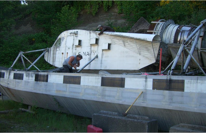 US Navy Fresh-1 Hydrofoil | USS Aries Hydrofoil Museum | Gasconade ...