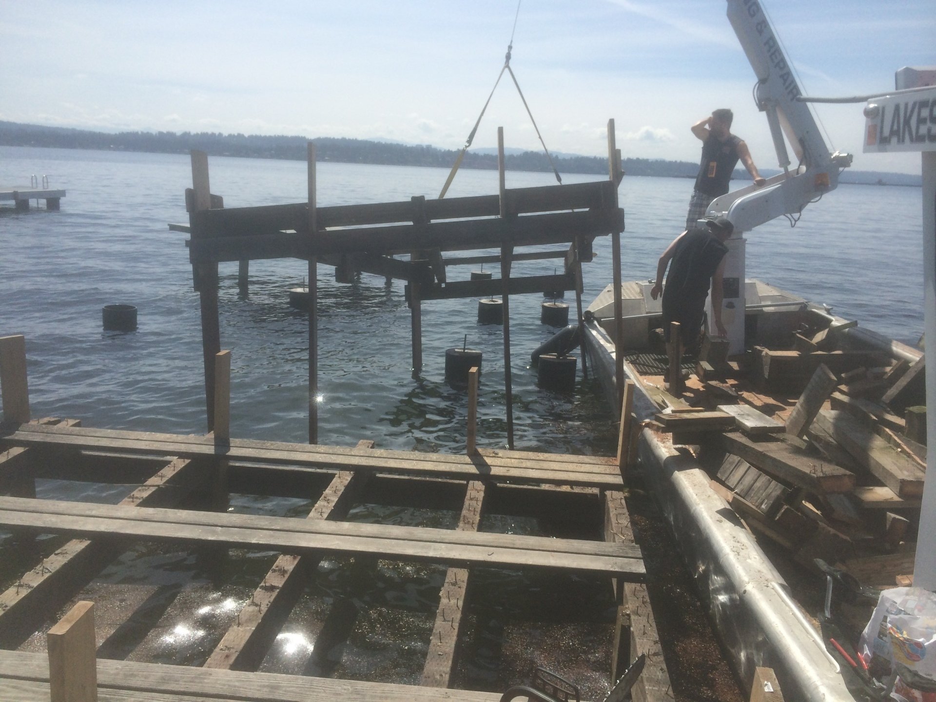 Lakeside Construction Projects on Lake Washington and Lake Sammamish