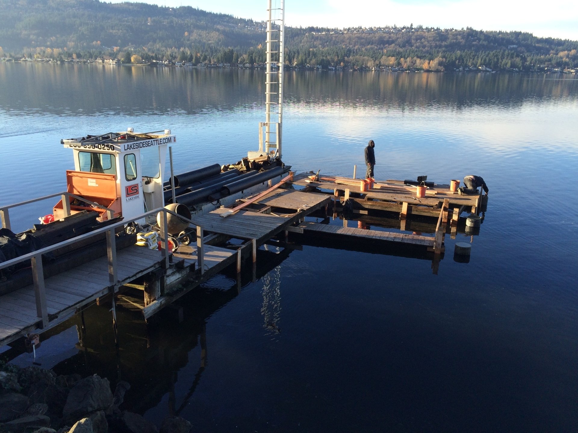 Lakeside Construction Projects on Lake Washington and Lake Sammamish