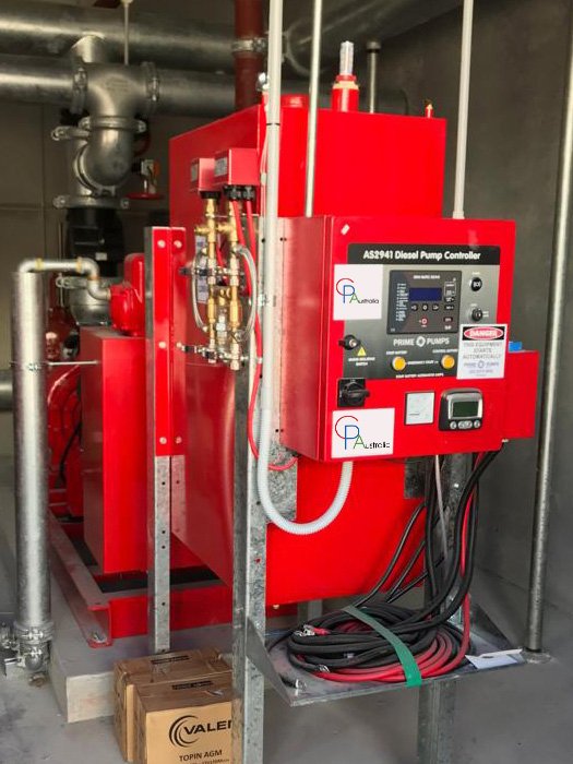 Diesel Fire Pump Control Panel - Control Panels Australia
