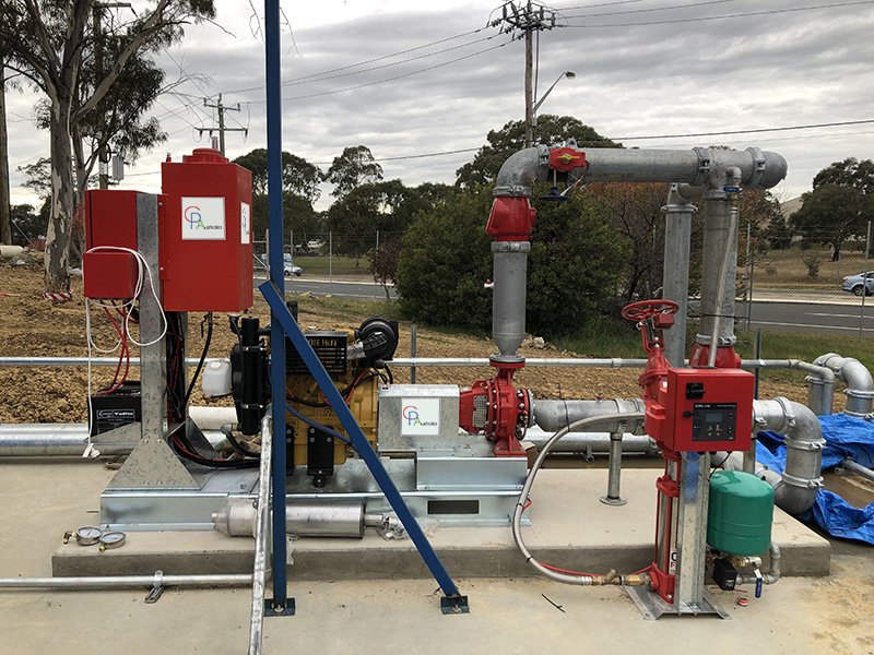 Diesel Fire Pump Control Panel - Control Panels Australia