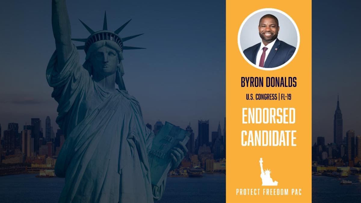 Protect Freedom PAC Endorses Byron Donalds for Congress in FL-19