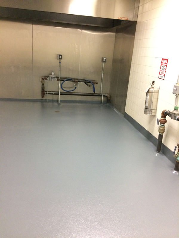 Resinous flooring leaders for industrial applications