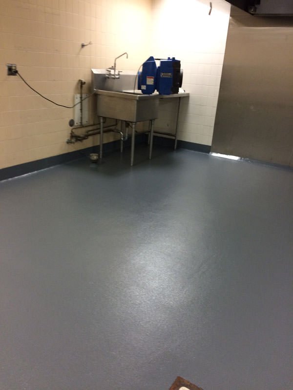 Resinous flooring leaders for industrial applications