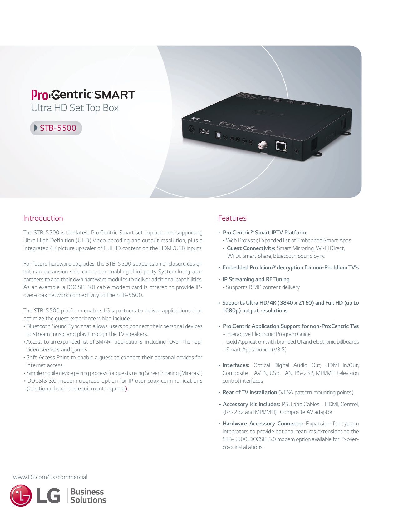 Smartbox with Evolve