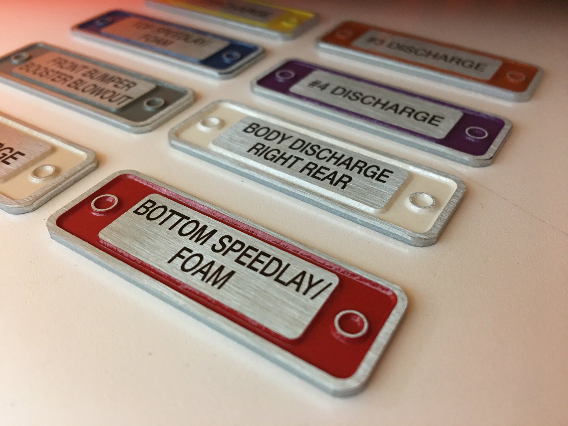 Fire Tags | VisionMark Nameplate Company