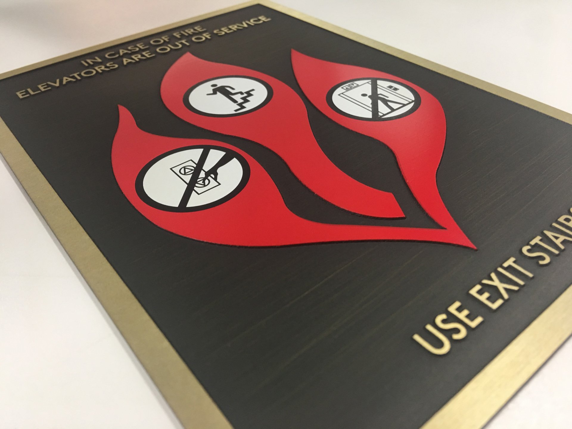 Fire Gallery | VisionMark Nameplate Company