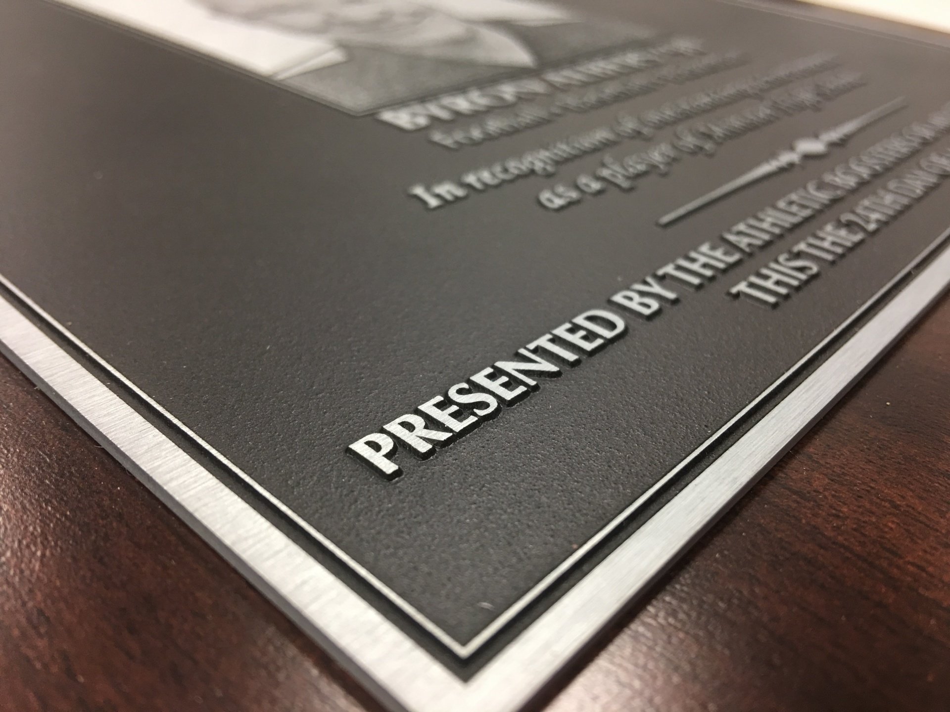 High School Hall of Fame | VisionMark Nameplate Company