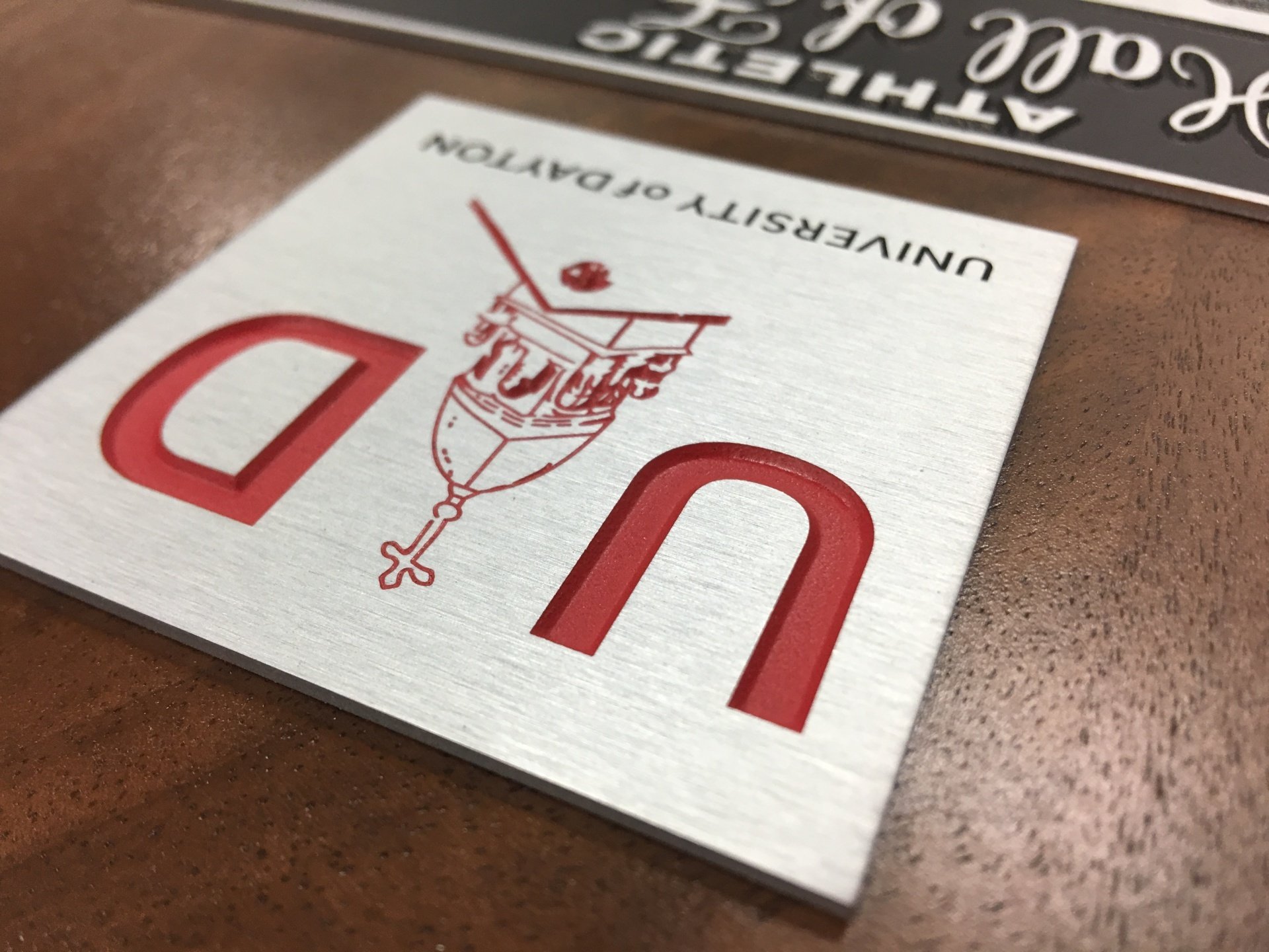 HOF Athletic Plaque | VisionMark Nameplate Company