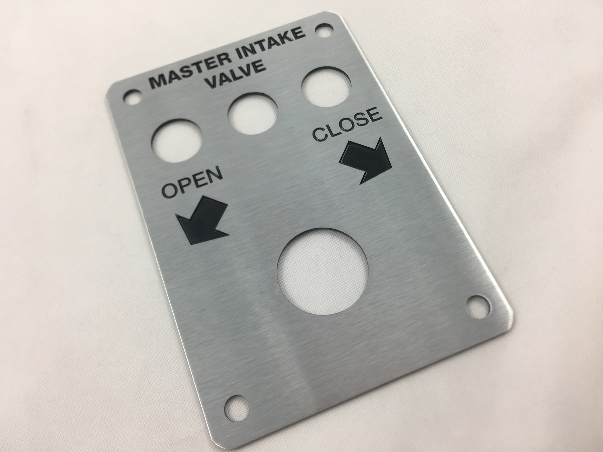 Master Intake | VisionMark Nameplate Company