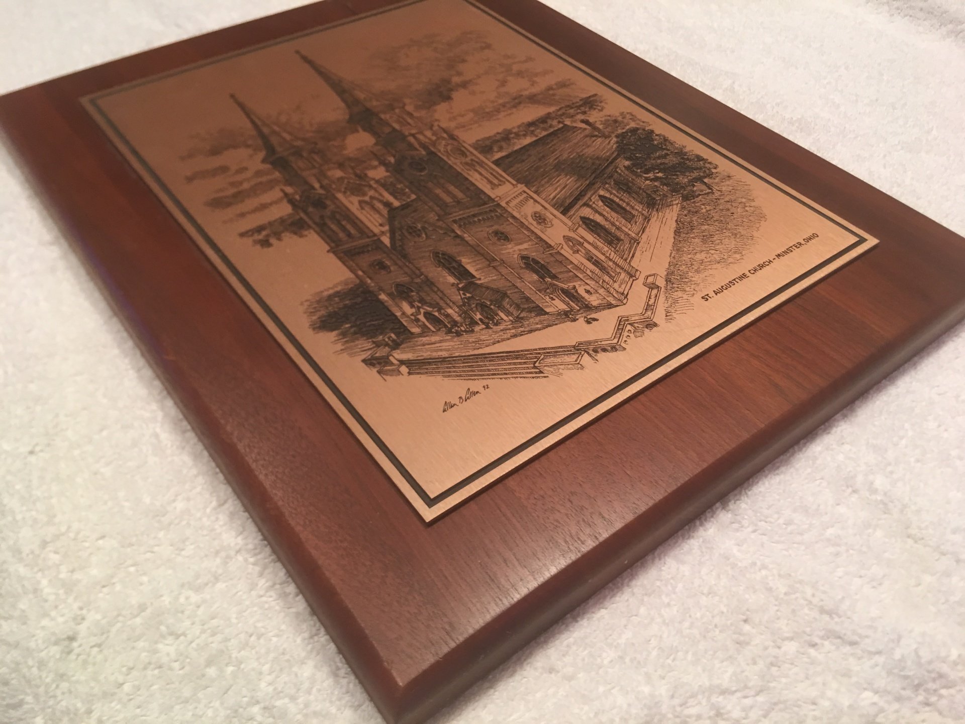 Church Plaque | VisionMark Nameplate Company