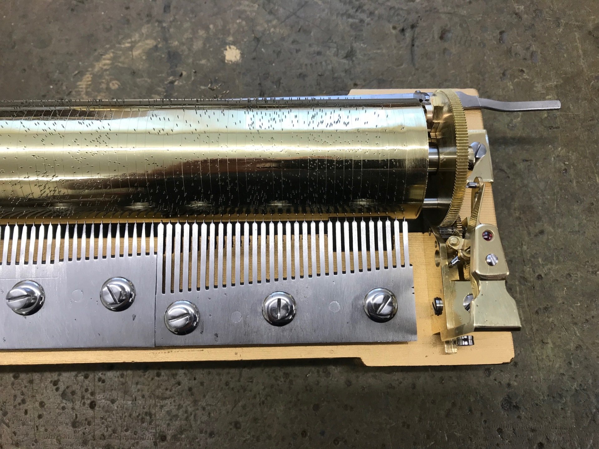 Musical Box Restoration to former glory