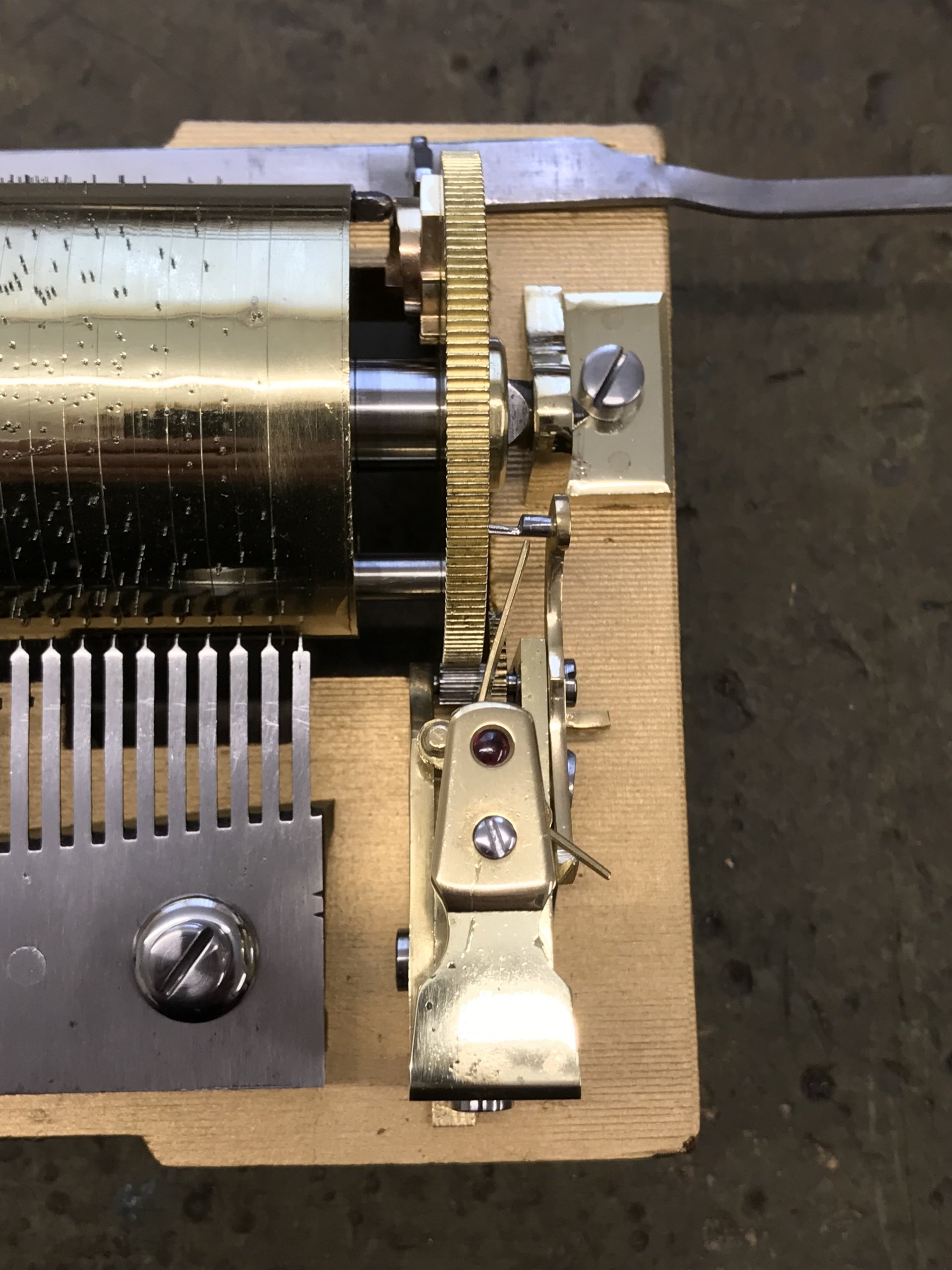 Musical Box Restoration to former glory