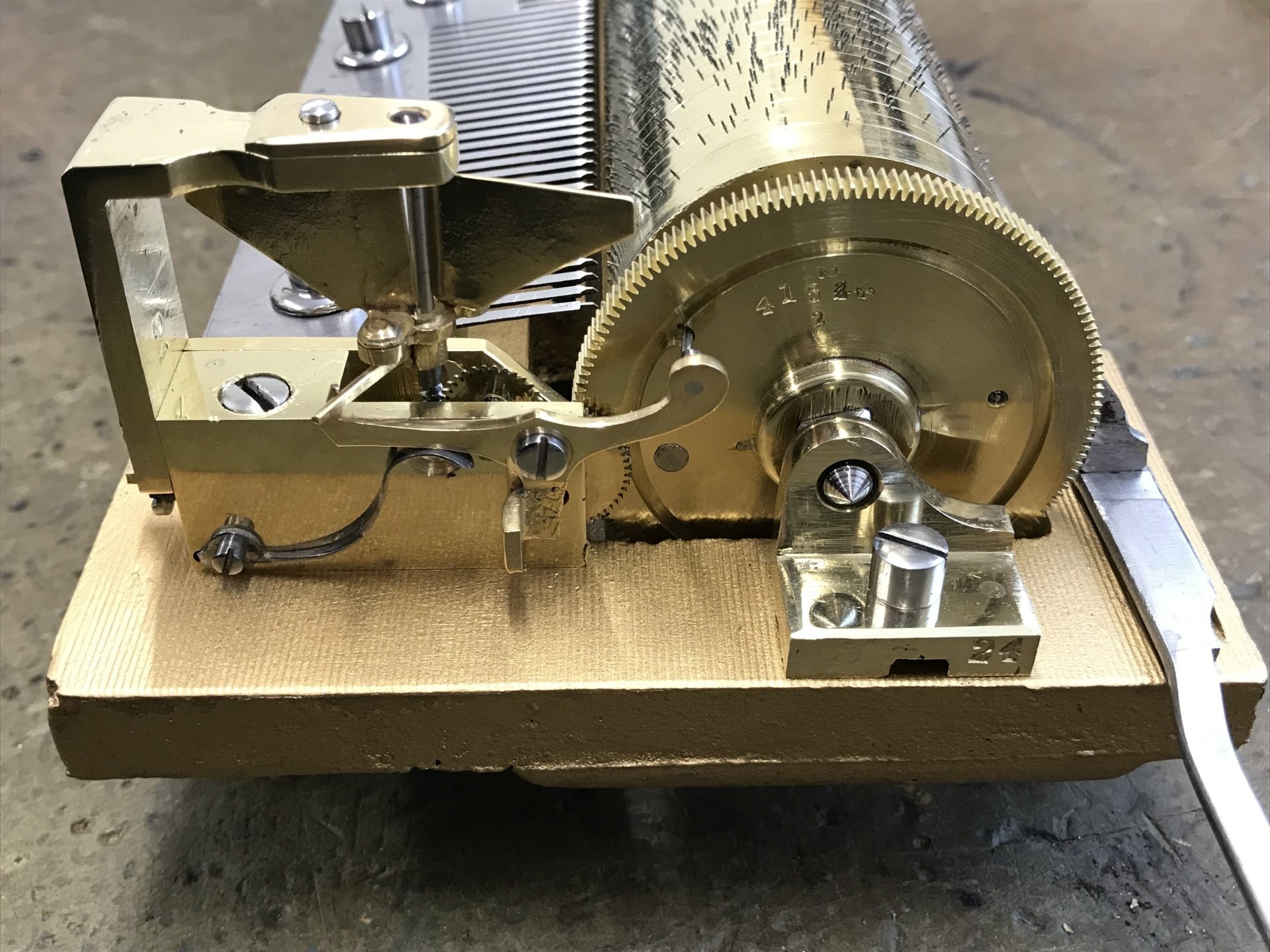 Musical Box Restoration to former glory