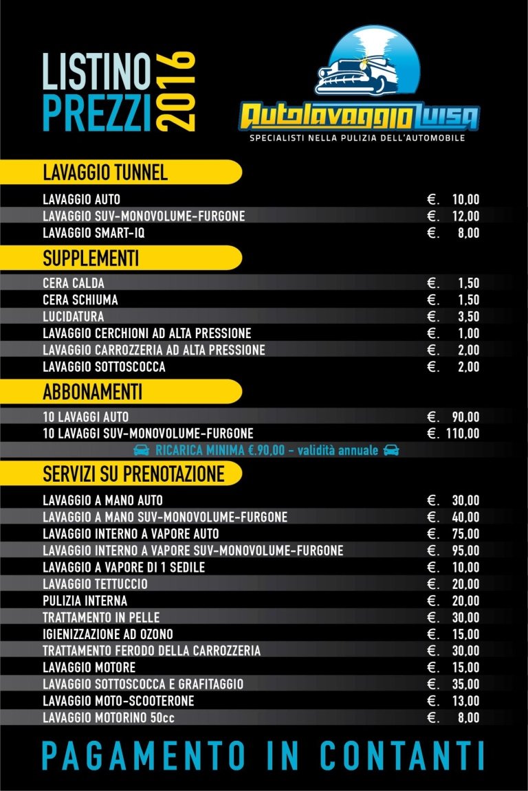 Grafitaggio - Milano - AUTOLAVAGGIO LUISA