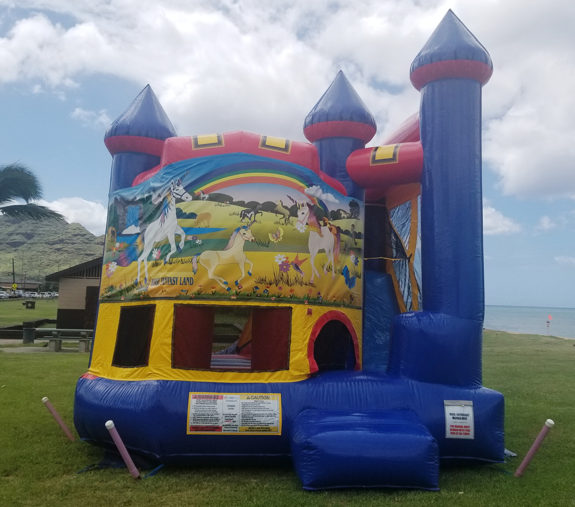 Combo Bouncer & Slide Rentals | Waianae, HI | Bounce Hawaii