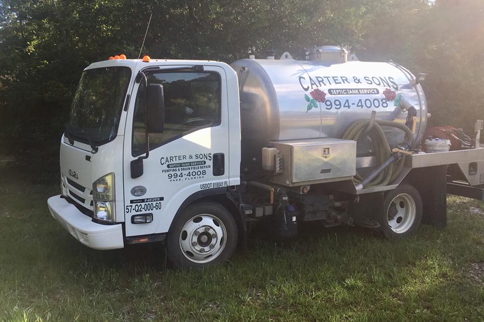 Septic Company l Pace, FL l Carter & Sons Septic Tank Service Inc