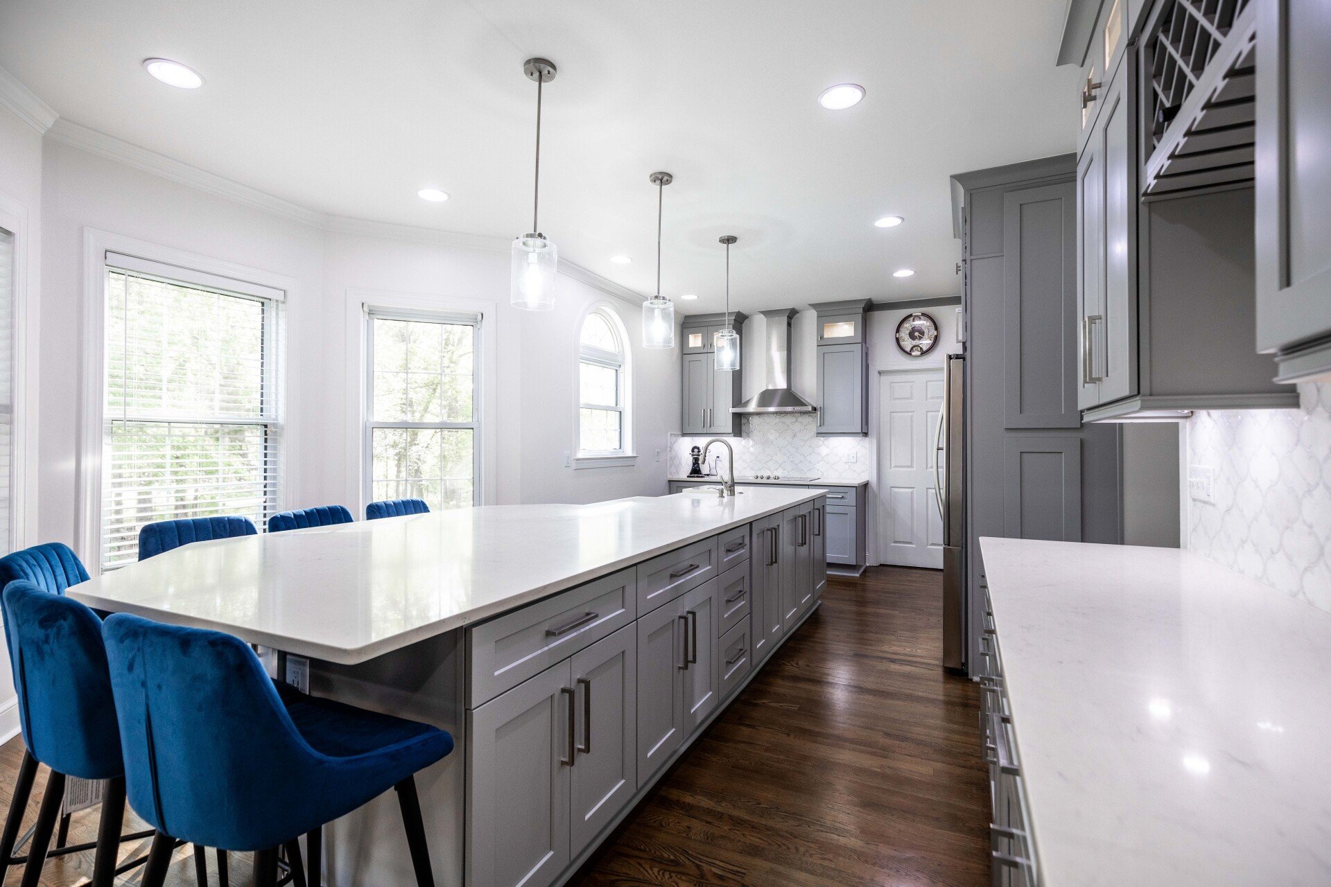 Pearl Gray Cabinets | National Kitchen & Bath Cabinetry Inc | Cabinet ...