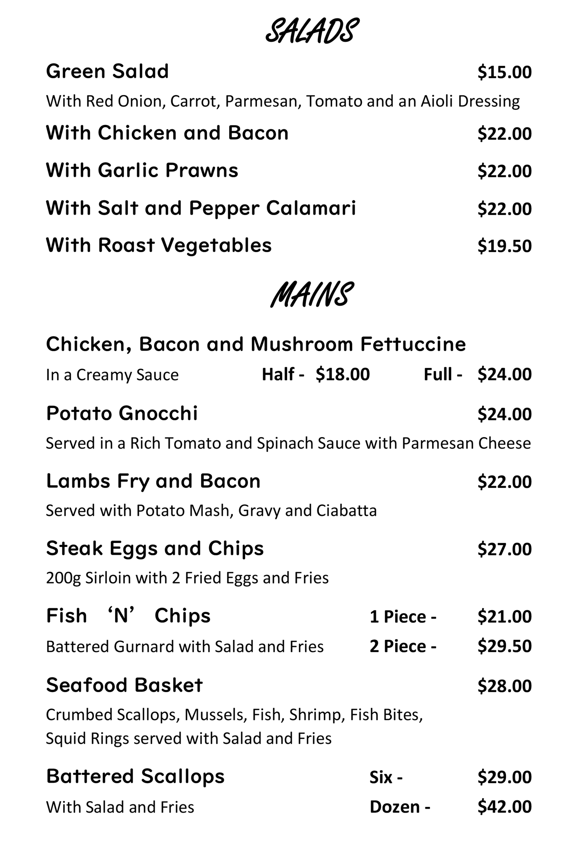 Family restaurant | New Plymouth, NZ | The Fitz