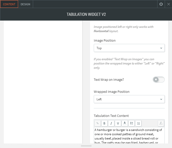 Tabulation