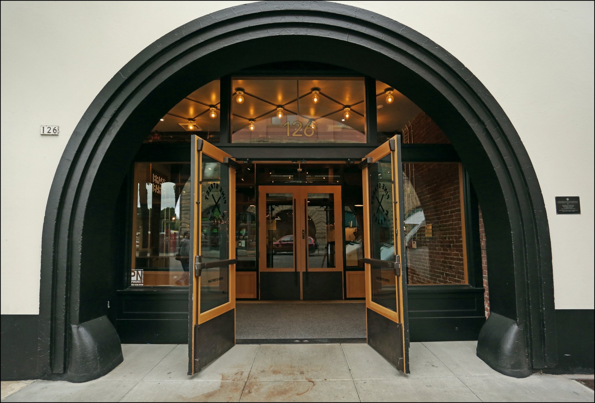 Modern Wood Storefront