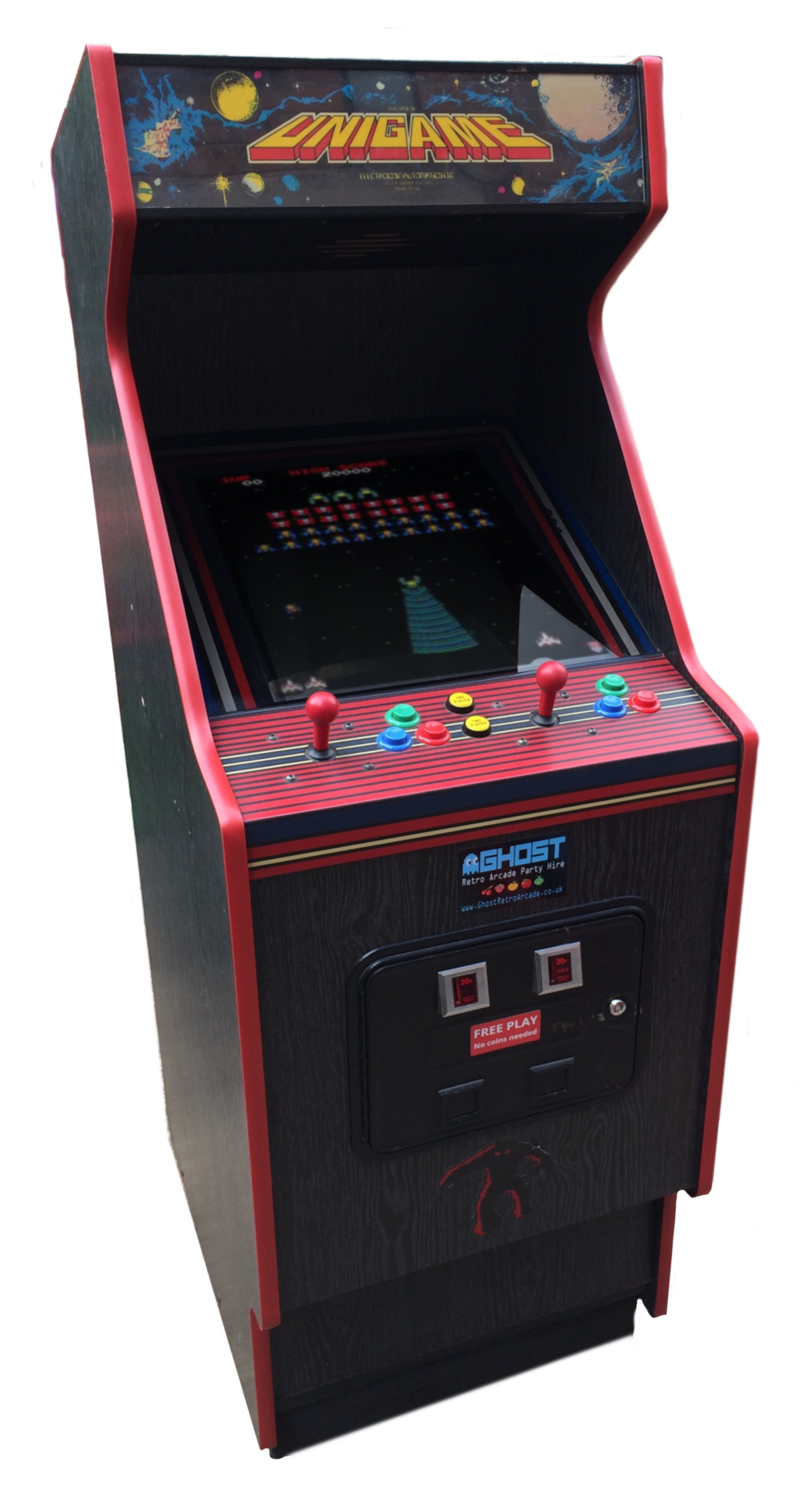 Retro Arcade Games Hire for any event! - The home of the BIG SCREEN Arcade!