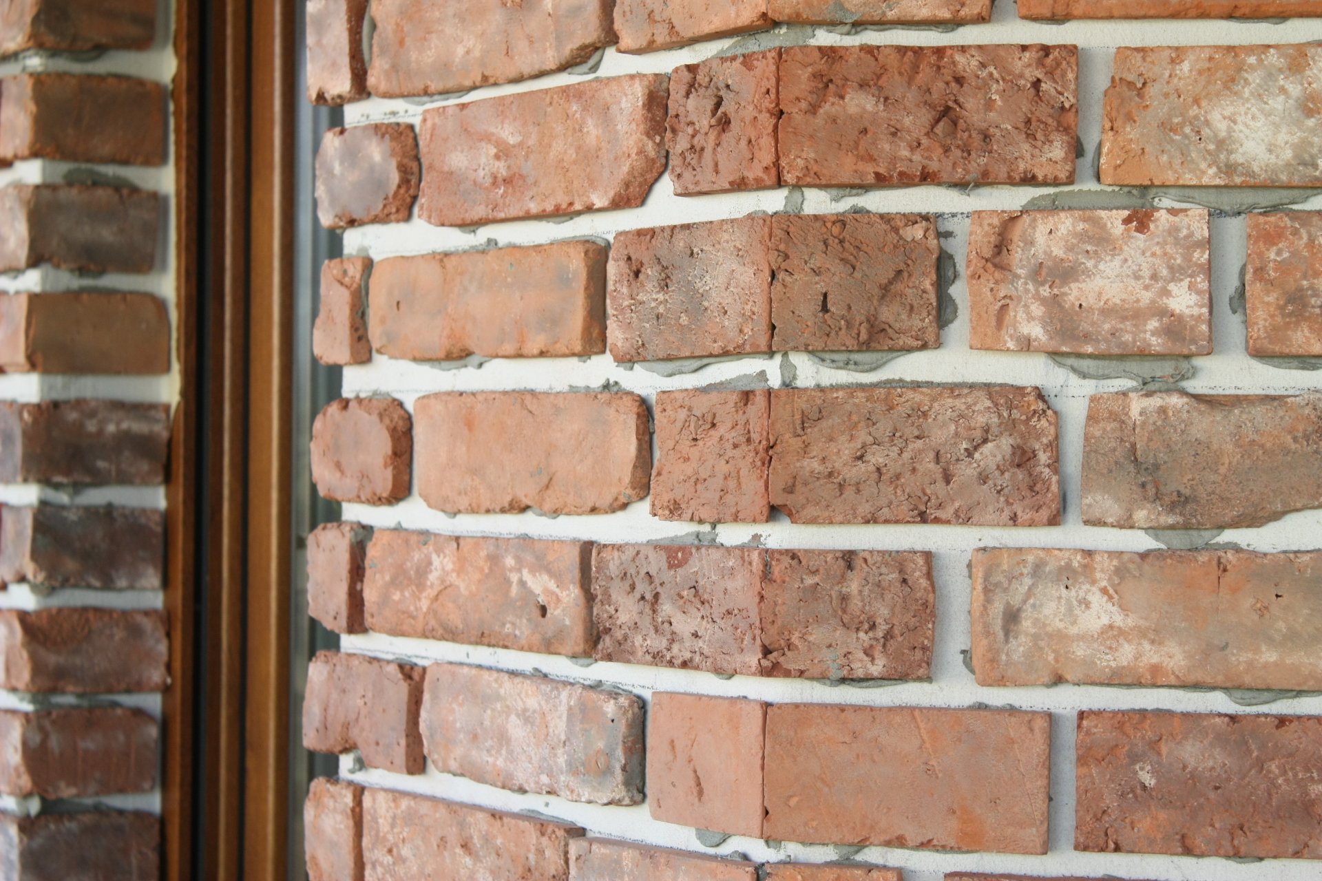 Reclaimed B Brick Slips | Real Brick Cladding