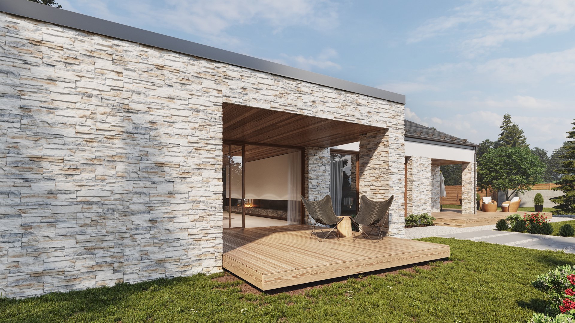 Nepal Cast Stone Panels | Real Brick Cladding