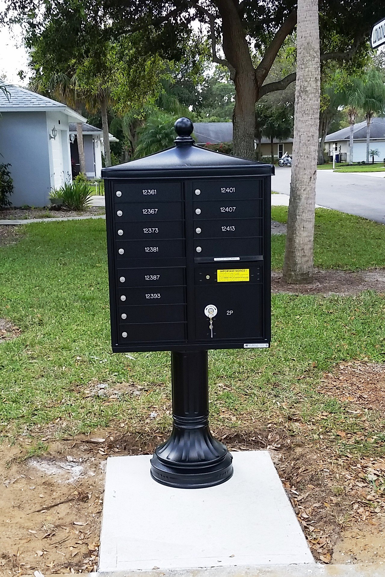 Community Mailboxes | Lykins - Signtek