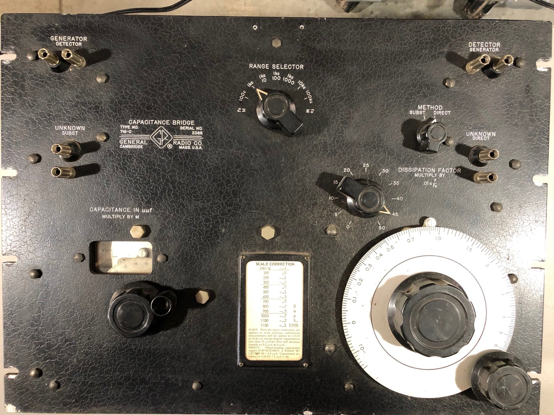 Vintage Electronic Test Equipment