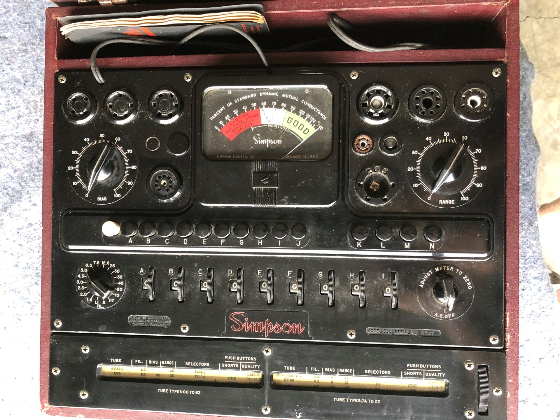Vintage Electronic Test Equipment