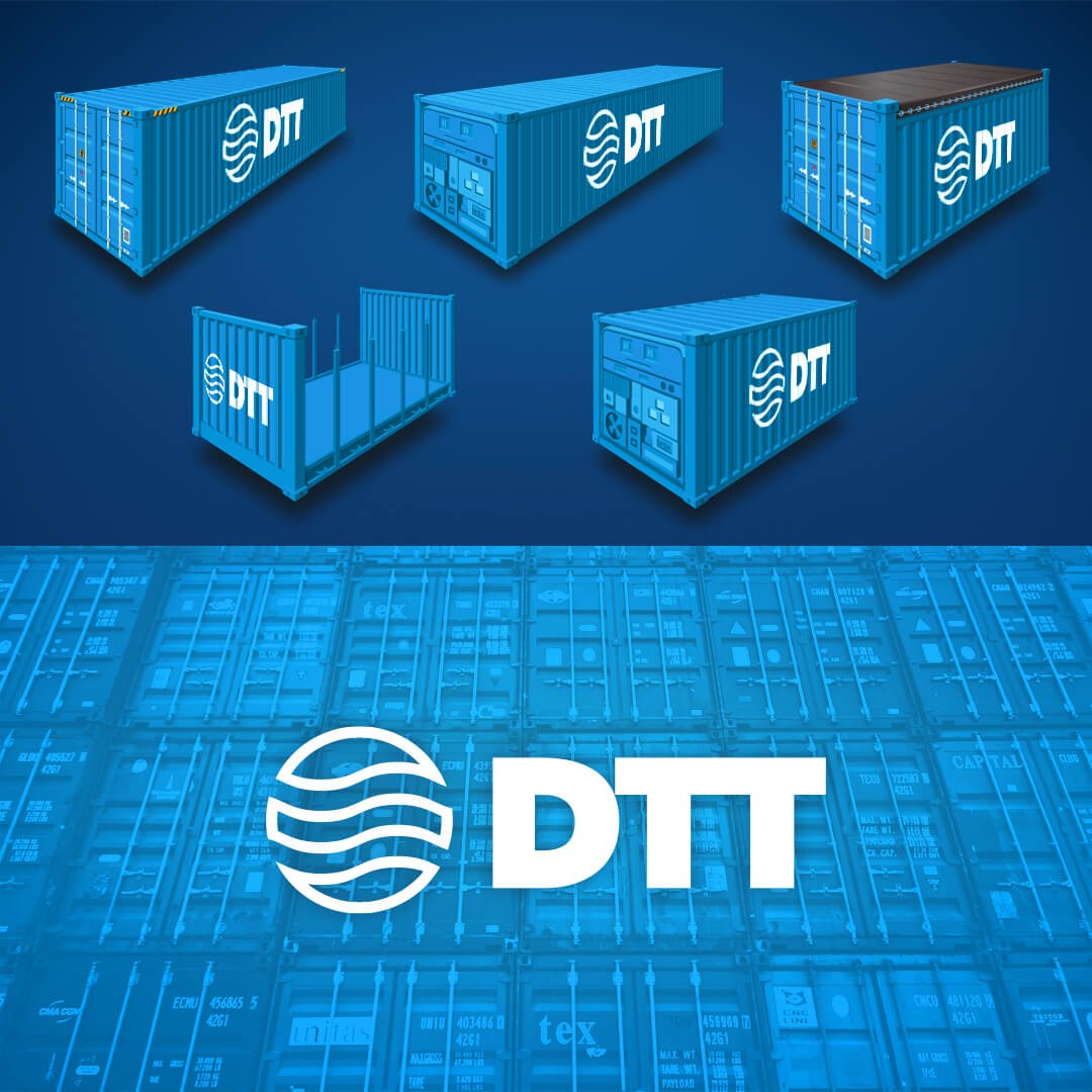 Fast-loading and optimized website, logo design and branding for DTT