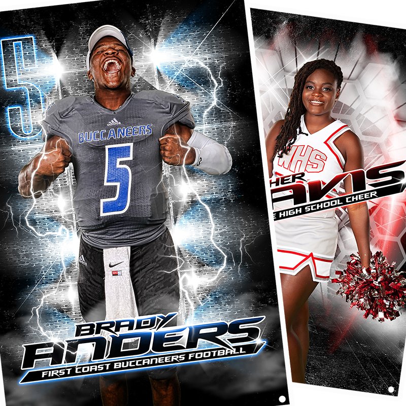 High School Sports Senior Posters & Banners