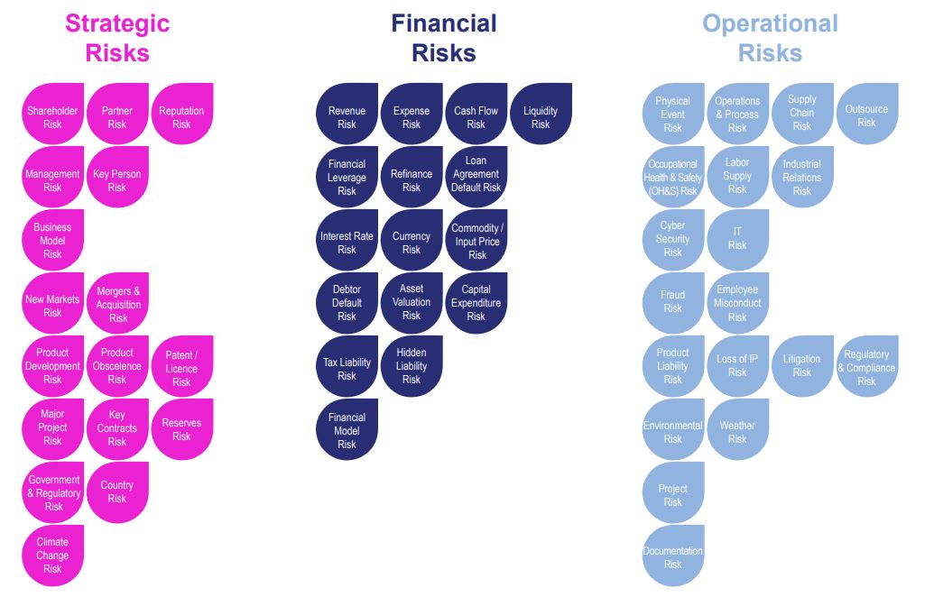 Improving the Enterprise Wide Management of Business Risks