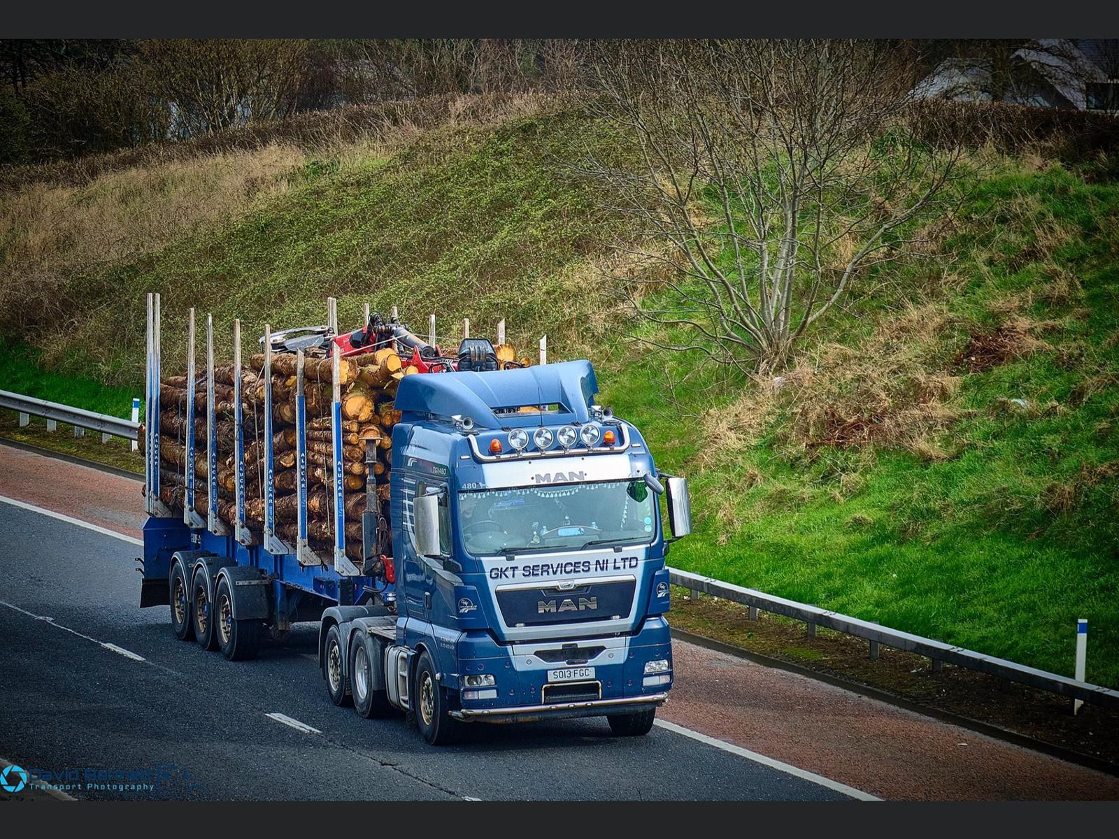 Timber haulage firm | GKT Services (N.I) Ltd